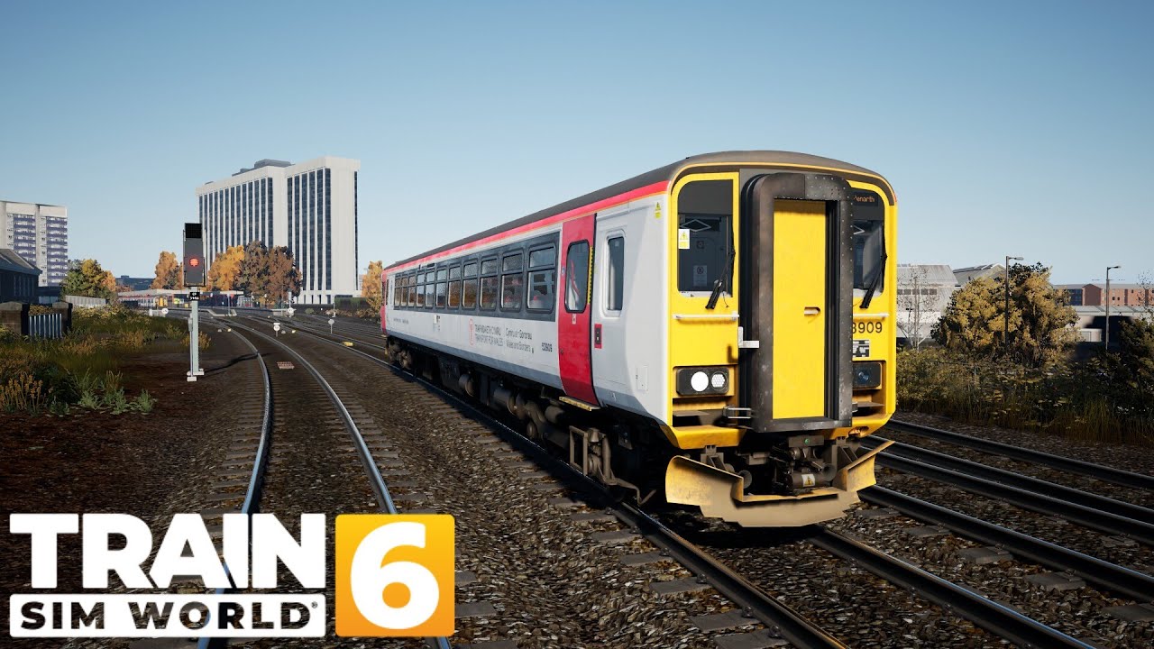 Class 153 TFW Coryton to Penarth - Train Sim World® 5 - YouTube