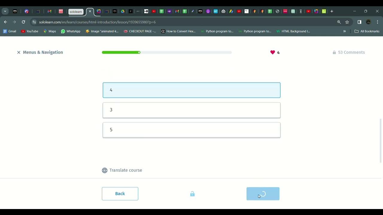 19 Menus & Navigation | Introduction to HTML | Sololearn - YouTube