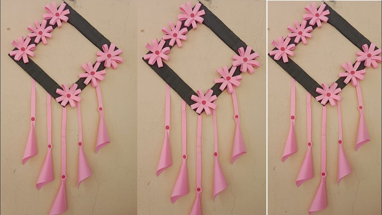 How to make a beautiful wall hanging ||wall decor kaise banaen||wall ...