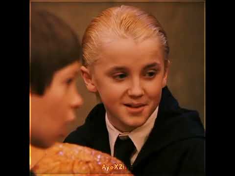 💚 Draco Malfoy's first year at Hogwarts ☺️ - YouTube
