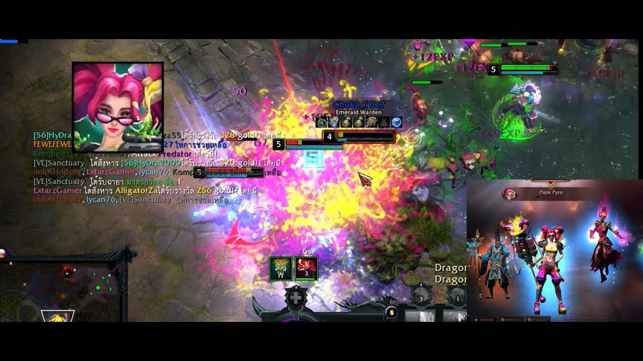 HON : Mid War Punk Pyro สุดโหด สุดตึง - YouTube