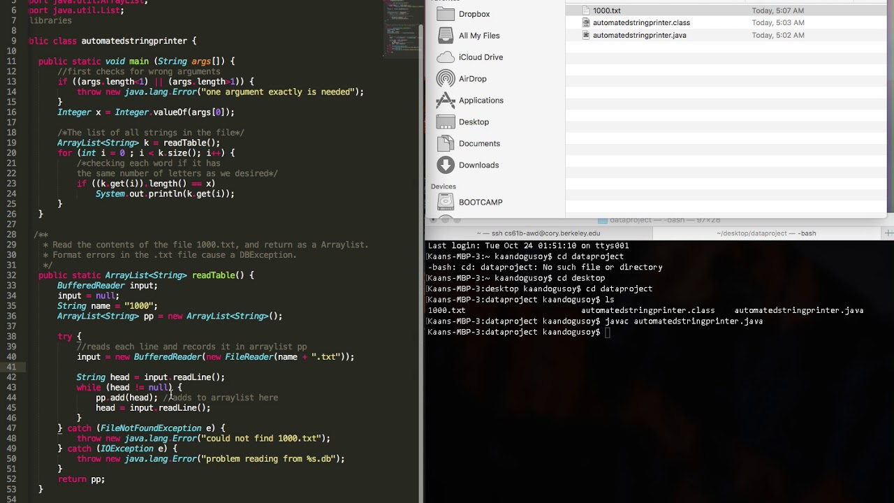 Automated String Printer in Java - YouTube