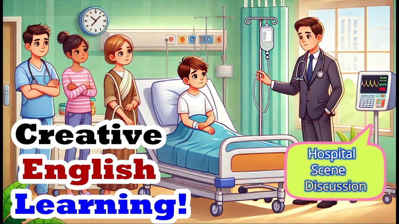 Hospital Scene| Picture Description| New way to Learn English| Creative ...