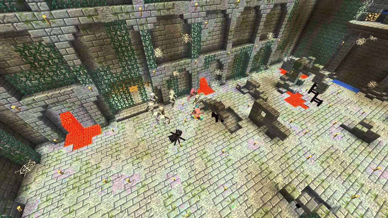 Minecraft | Lost Dungeon Mobarena | Dowload in dec (World and Shematic ...