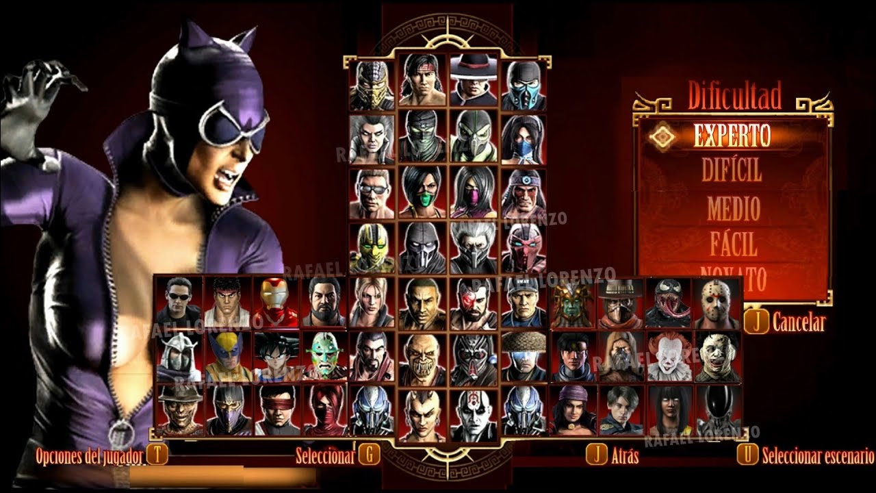 Mortal Kombat 9 - CATWOMAN (MK VS DC) MOD - Expert Arcade Ladder ...