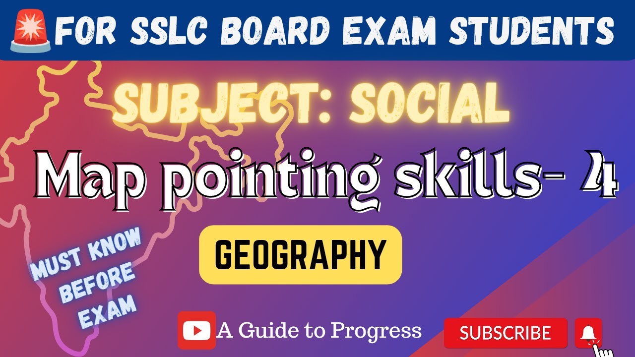 Map pointing Skills- 4 - Geography | A Guide to Progress | Guide ...