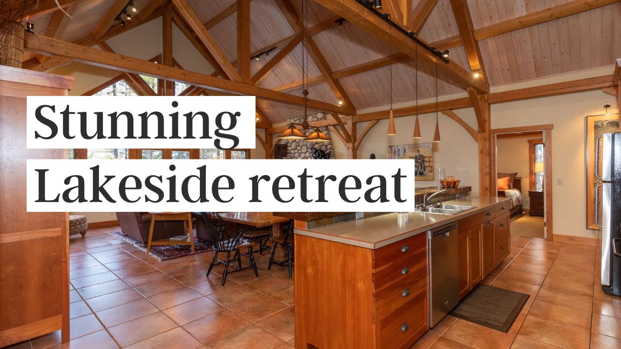Stunning lakeside retreat - Tie Lake, BC - YouTube