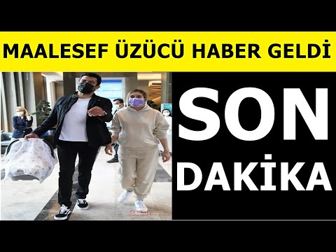 Sinem Kobal ile Kenan İmirzalıoğlu'nun kızları minik Leyla hastanede tedavi görüyordu...