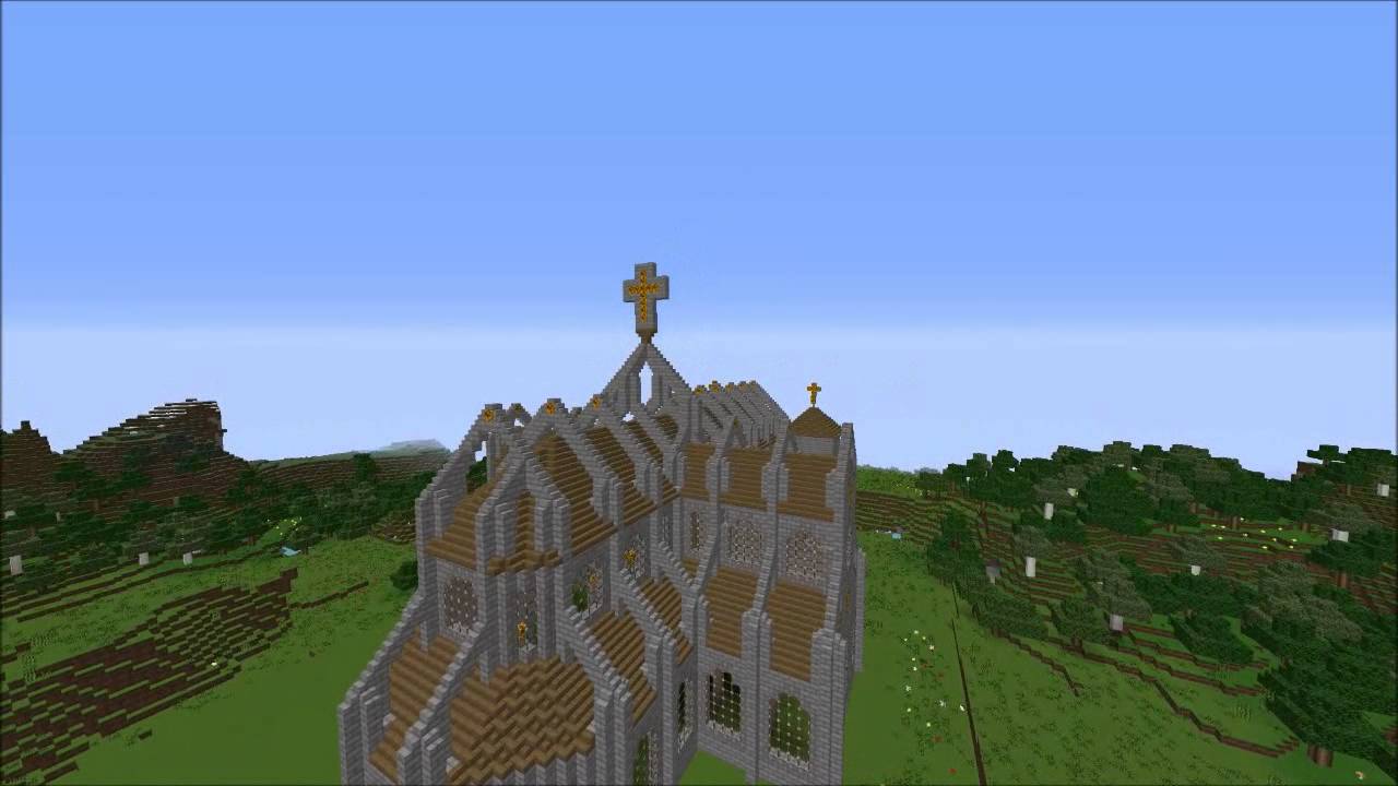 Minecraft Kirche/ Kathedrale - YouTube