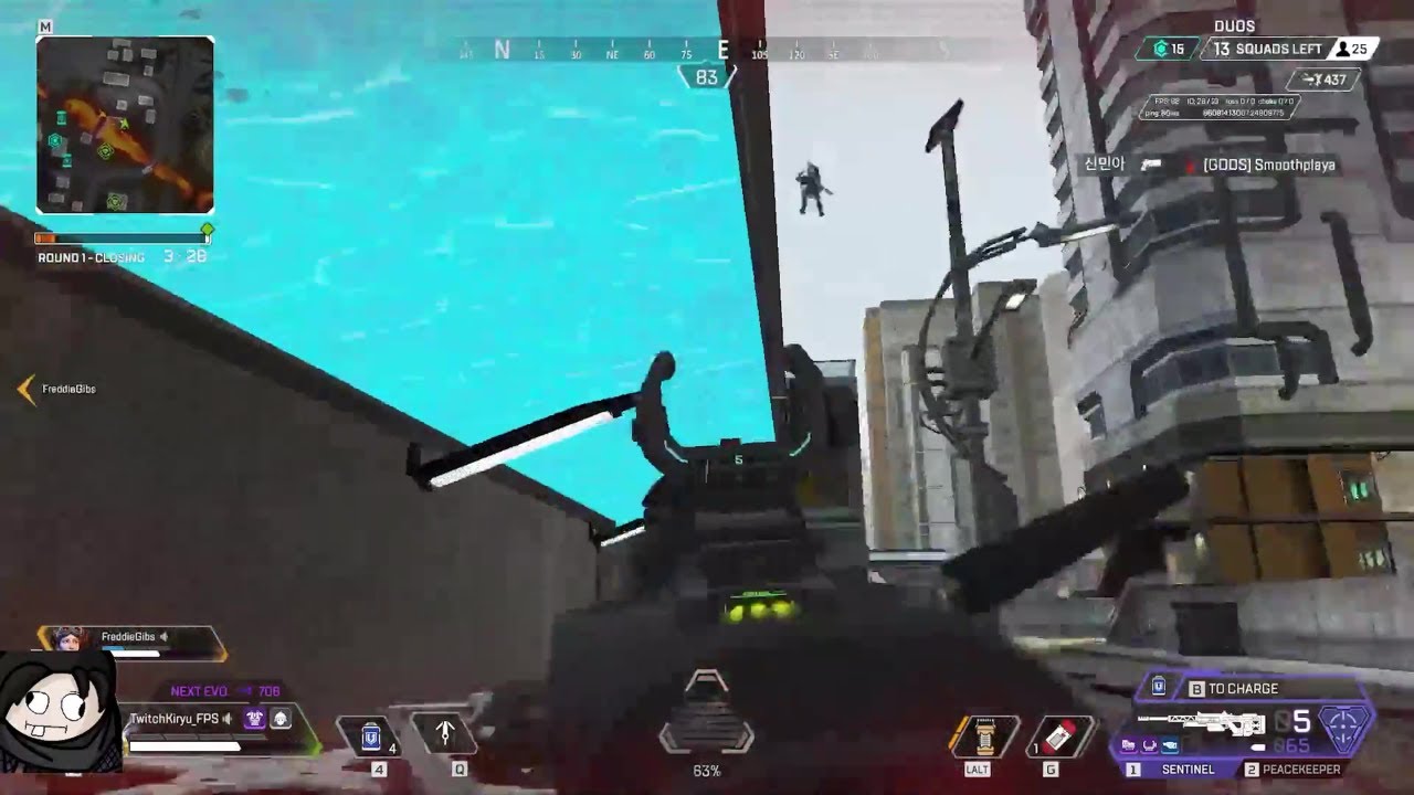 Wallbouncing on twitch streamers then tbagging them - Part 1 - YouTube