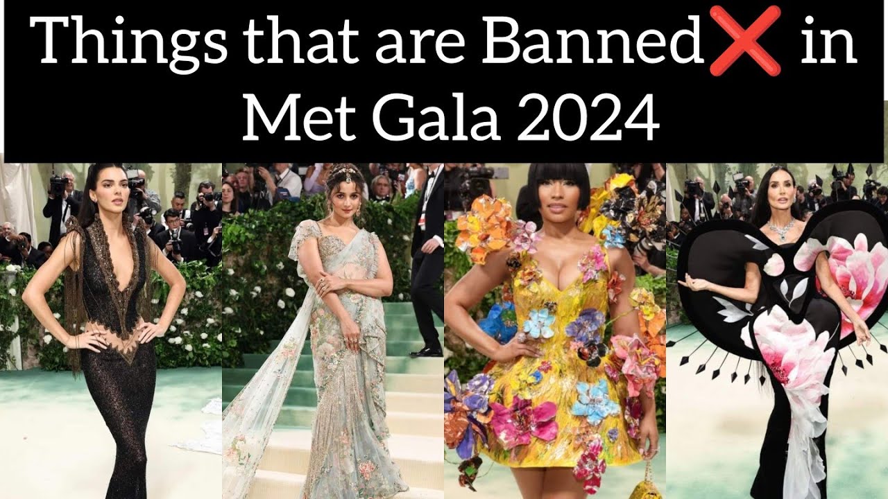Met Gala 2024: Selfies, smoking & garlic are strictly banned at the ...
