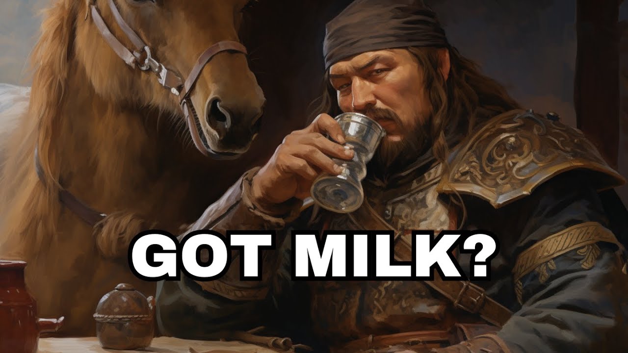 Genghis Khan’s Secret Weapon | Horse Milk!🐴 🥛 - YouTube