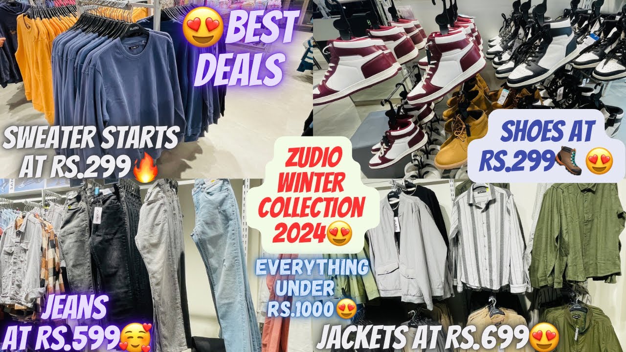 Zudio Winter Latest Collection | 2024 | New Year sale | Everything ...