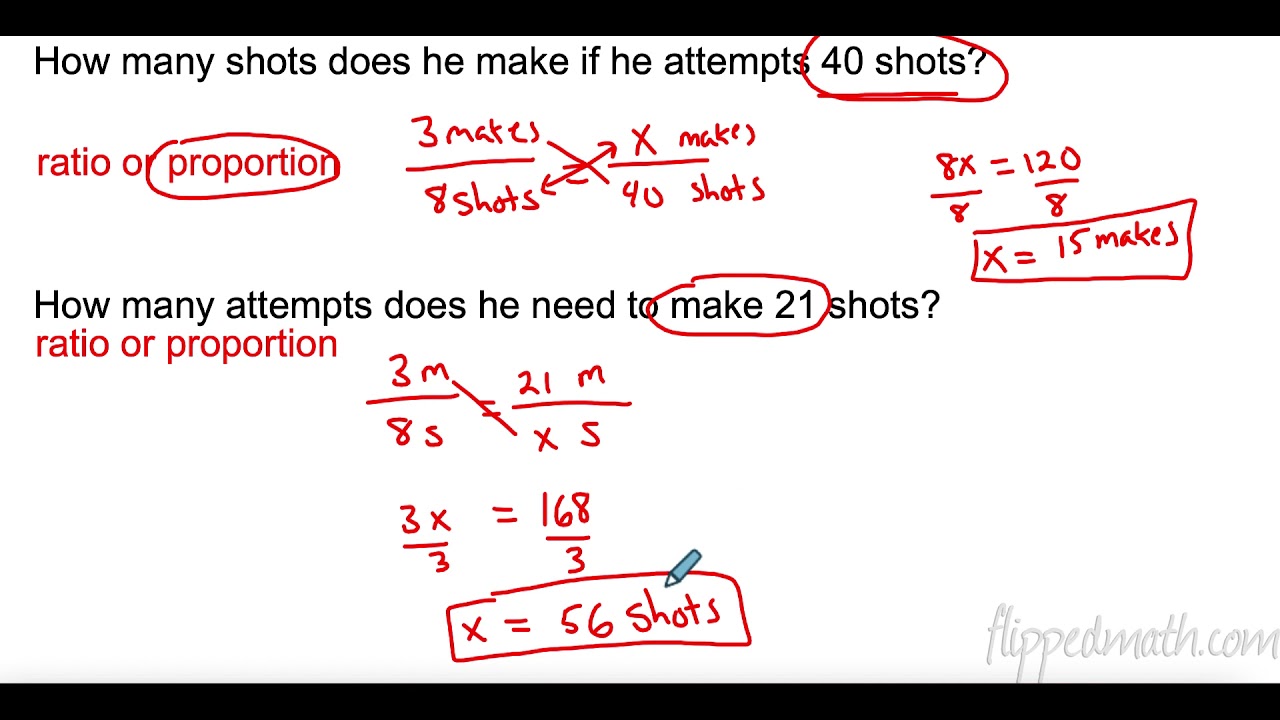 Math 7 – 9.1 Solving Proportions - YouTube