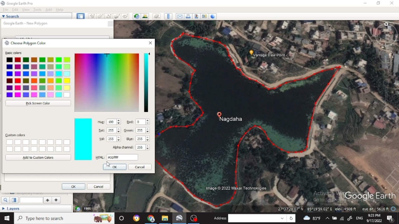 Digitization in Google Earth and working with KML and KMZ format ...