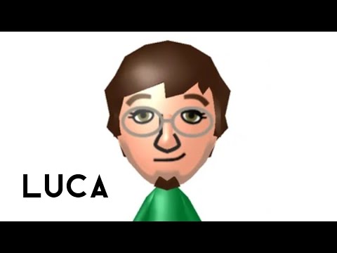 Miitomo:How to make a Luca from Wii Sports/Come fare il Mii di Luca da ...