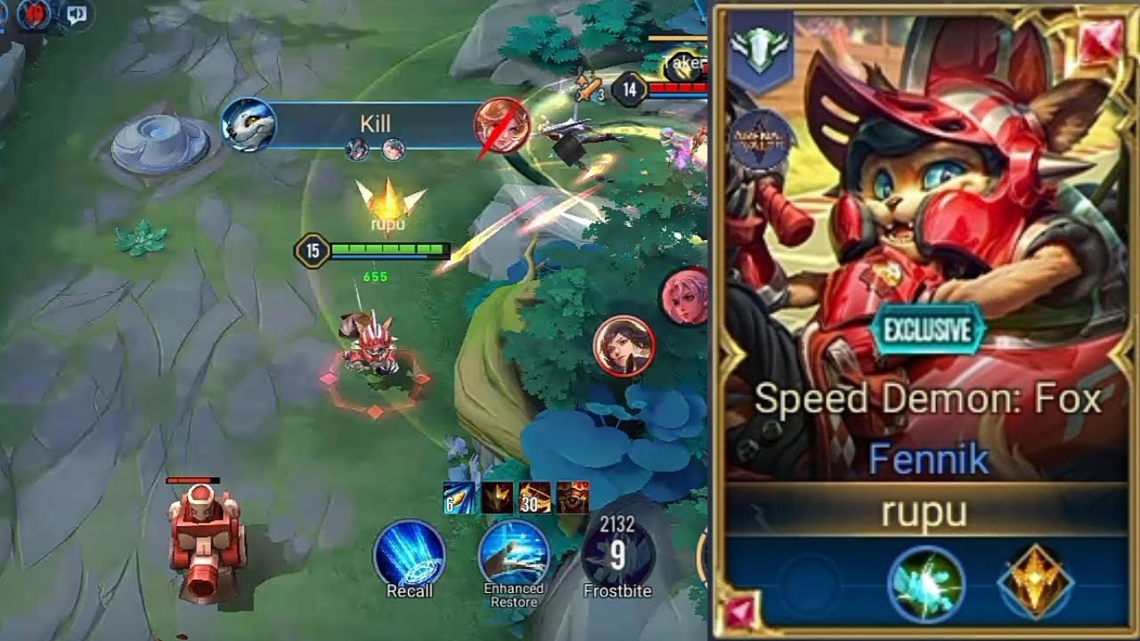 AoV : FENNIK PRO GAMEPLAY | BEST BUILD | - ARENA OF VALOR - YouTube