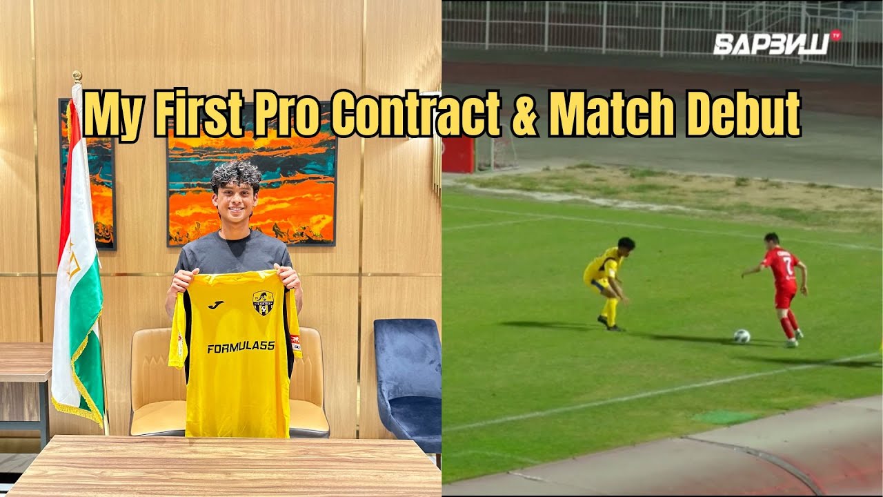 Signing My First Pro Contract and My Pro Debut - YouTube