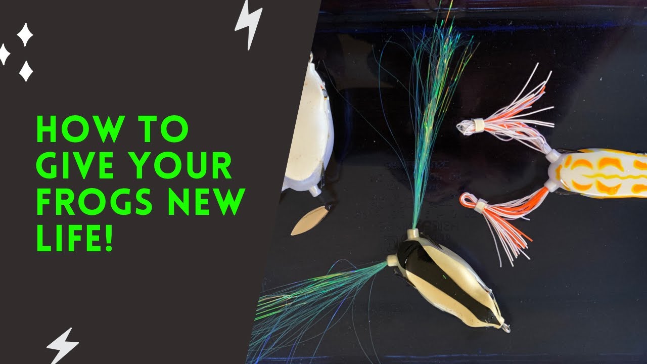 Hollow Belly Topwater Frog Repair - YouTube