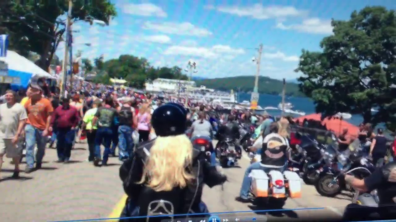 Weirs Beach, Laconia NH, Bike Week 2013. - YouTube