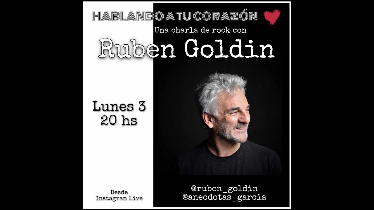 Hablando a tu corazón - Rubén Goldin - YouTube