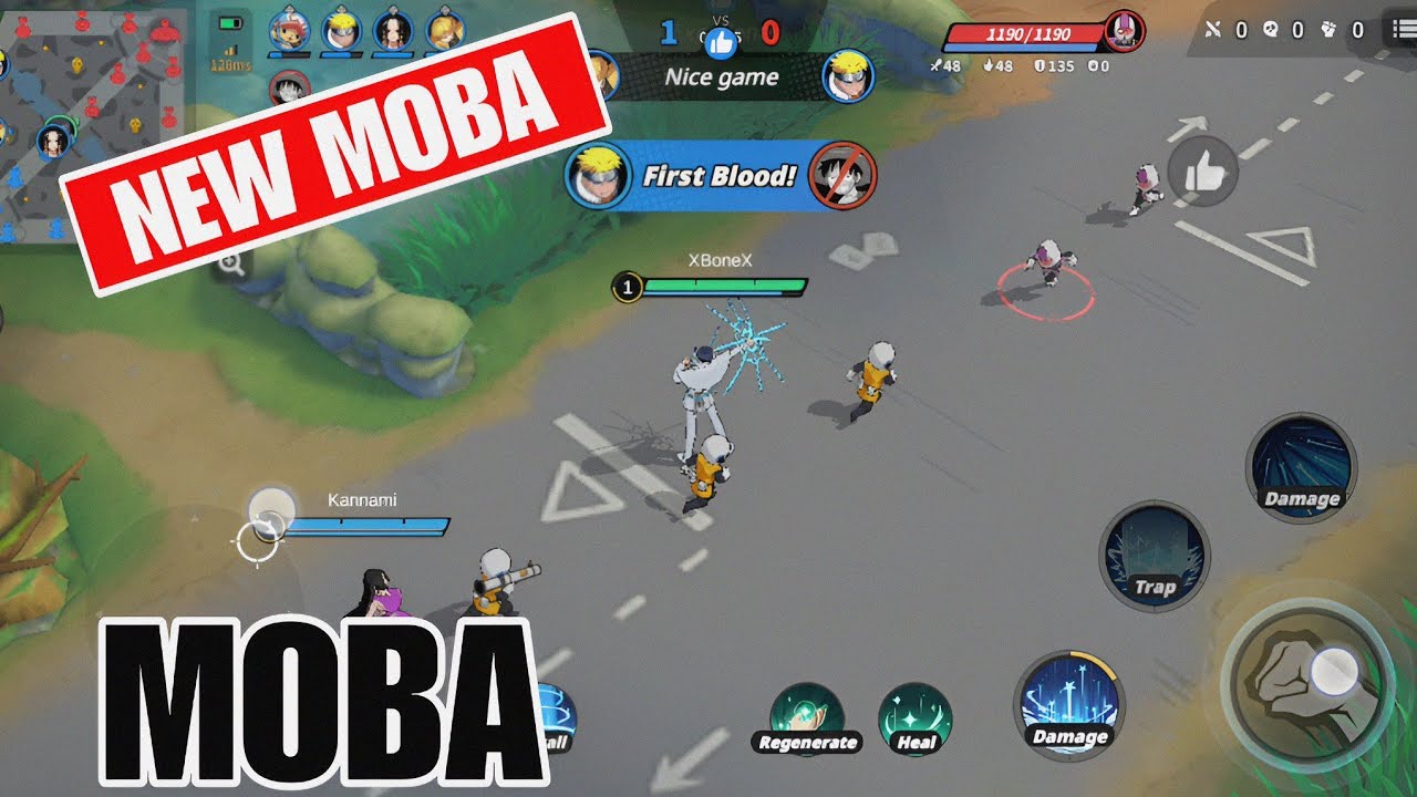 NEW MOBA GAME MY FIRST GAMEPLAY FOR/iOS 2024 - YouTube