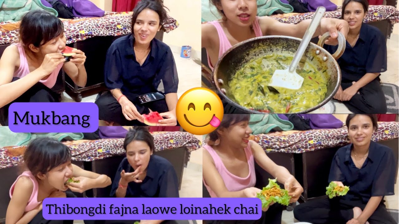 My Uttarakhand friend eating Manipuri food/Famous/Northeast food/Utti ...