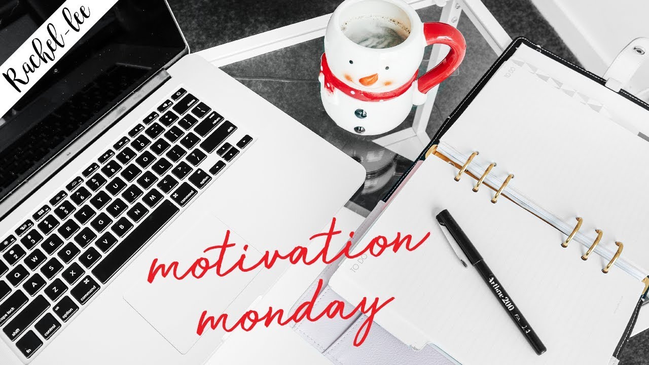 Plan & Organize Your Week | Motivation Monday - Vlogmas Day 3 - YouTube