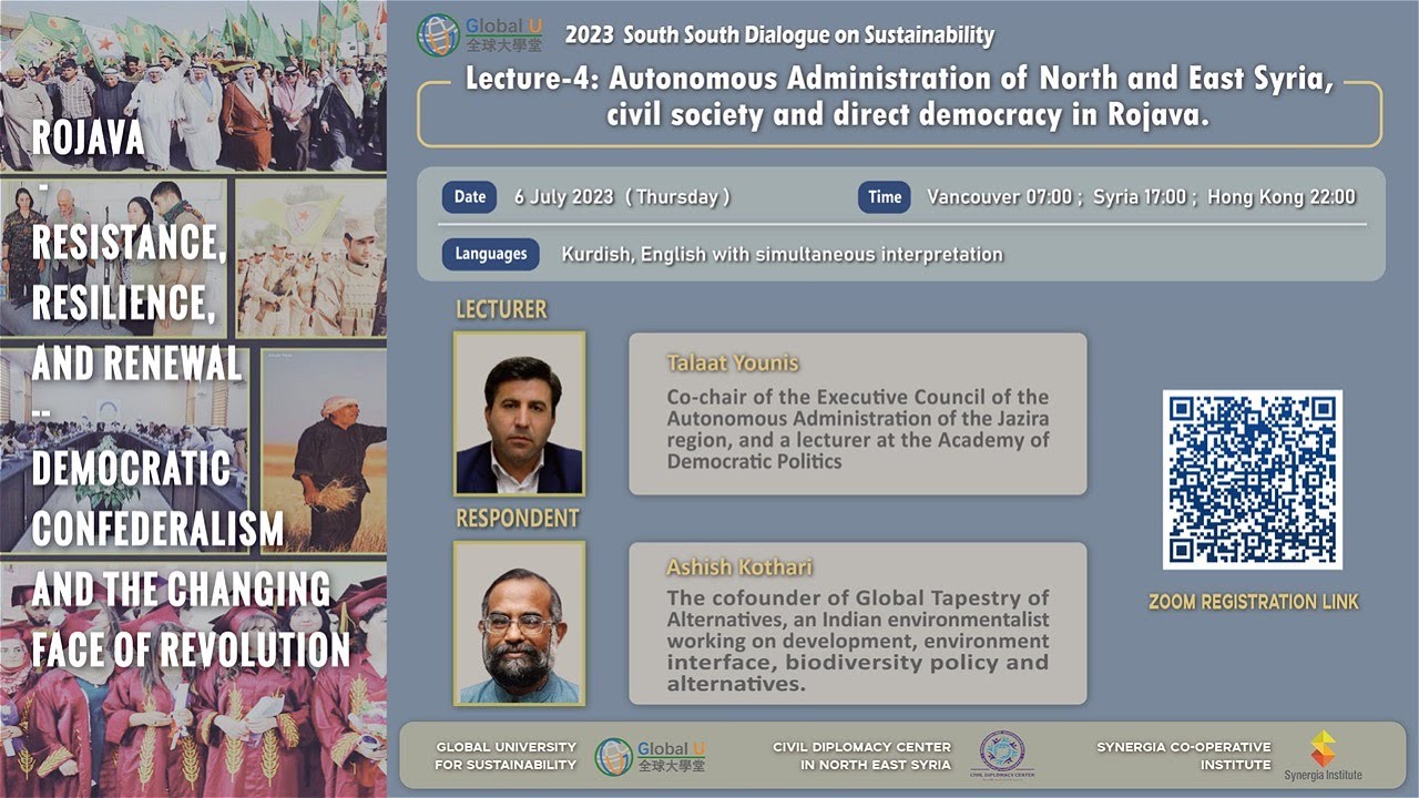 2023 SSDS Rojava - Resistance, Resilience, and Renewal - Lecture-4 ...