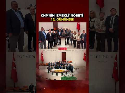 CHP'nin 'emekli' nöbeti 12. gününde! Ali Mahir Başarır iktidar vekillerine seslendi!