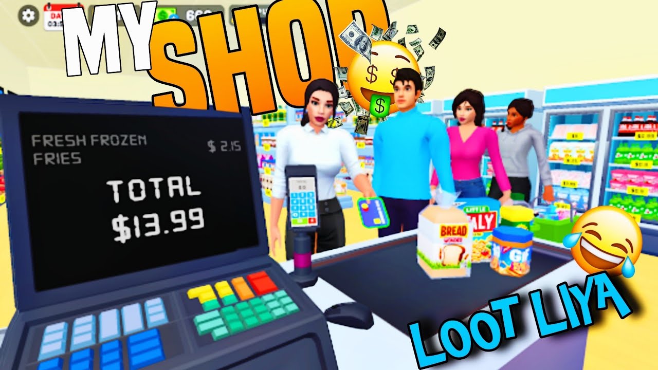 I Opened My Own Shop || GARIBON KO LOOTANE KE LIYE... 😂🤣 - YouTube