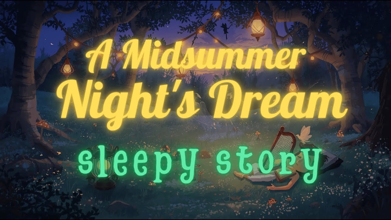 A Midsummer Night's Dream | Gentle Sleep Story for Evening Calm & Deep ...