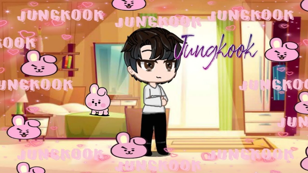 Making Jungkook of BTS in gacha club - YouTube