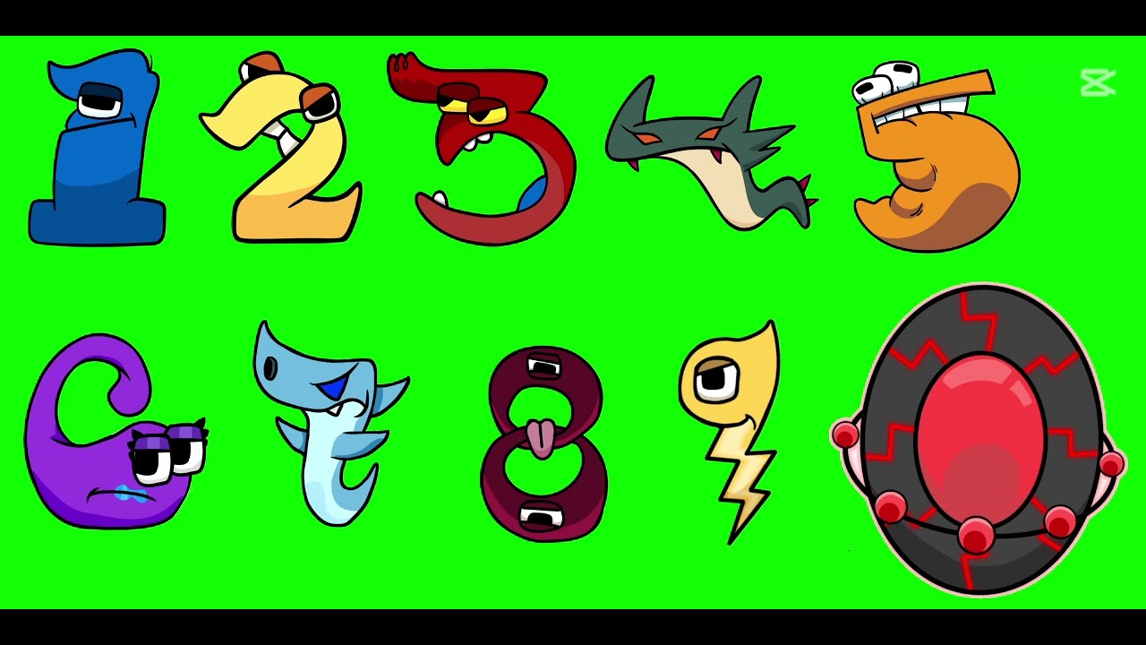 Number Lore Sound Effects (New) - YouTube