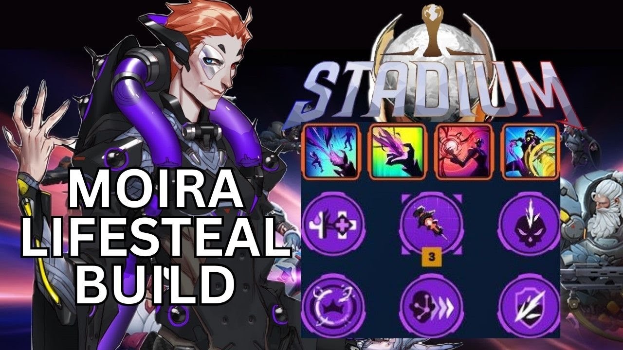 The MAX Lifesteal Moira Duelist Build(98k Cash Game) || Overwatch 2 ...