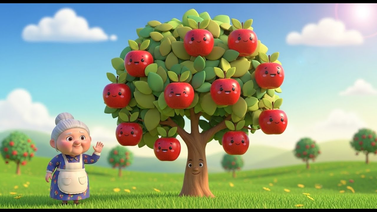 Counting Apples in Granny’s Orchard 🍏🍎 | Learn Counting for Kids | Song ...