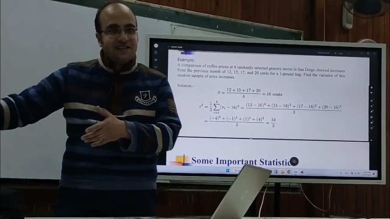 Probability and Statistics || Lecture#14 - YouTube