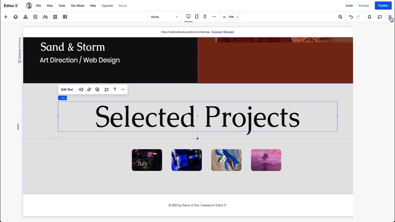 Challenge 5 - Layouting with a Repeater 挑戰 5 - 使用 Repeater 進行佈局｜Editor X （編輯器X）101 - YouTube