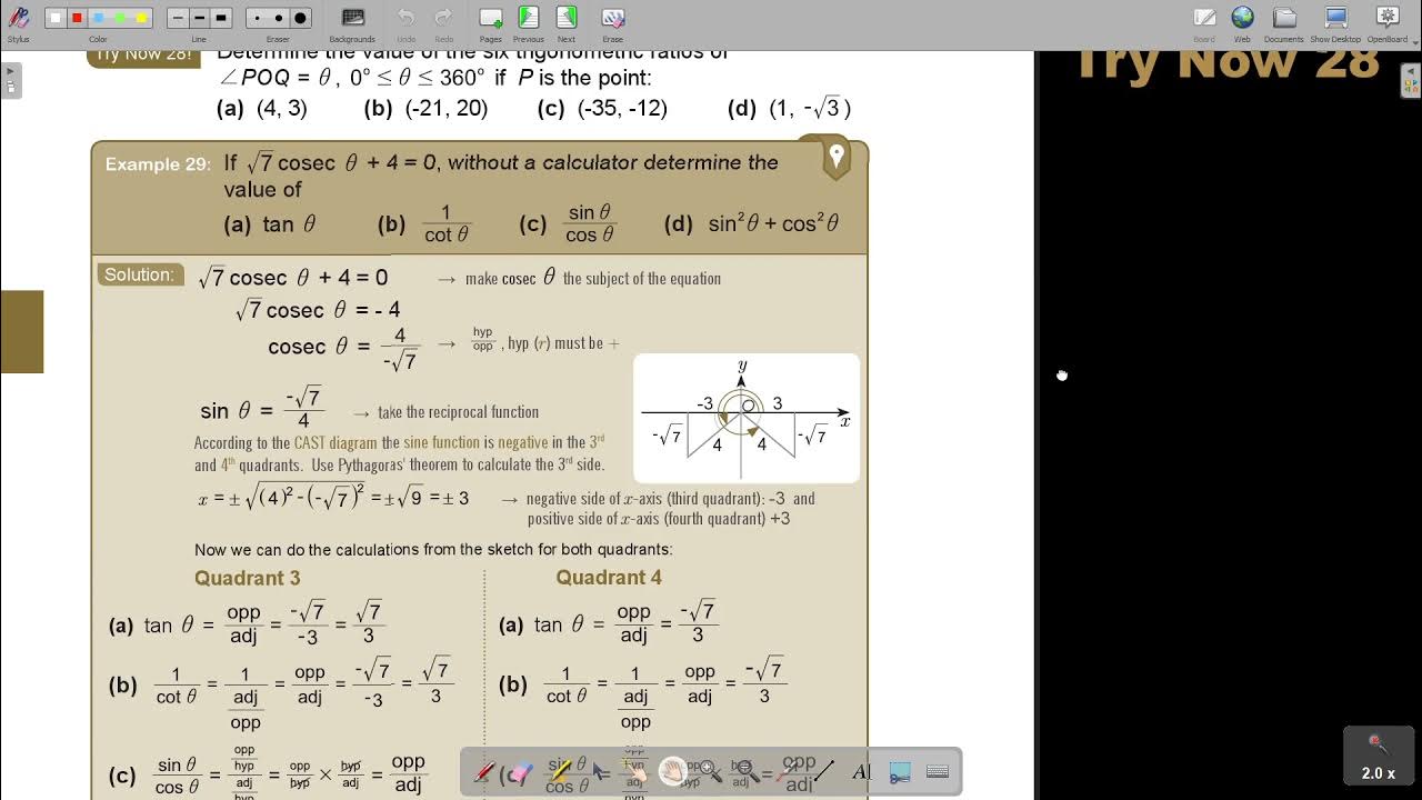 4 28 Trigonometric Functions Part 7 - YouTube