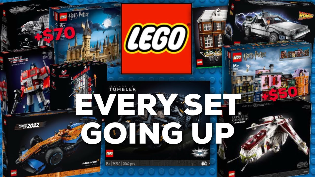 YOU NEED TO BUY THESE SETS NOW! ALL LEGO Set Price Increases This ...