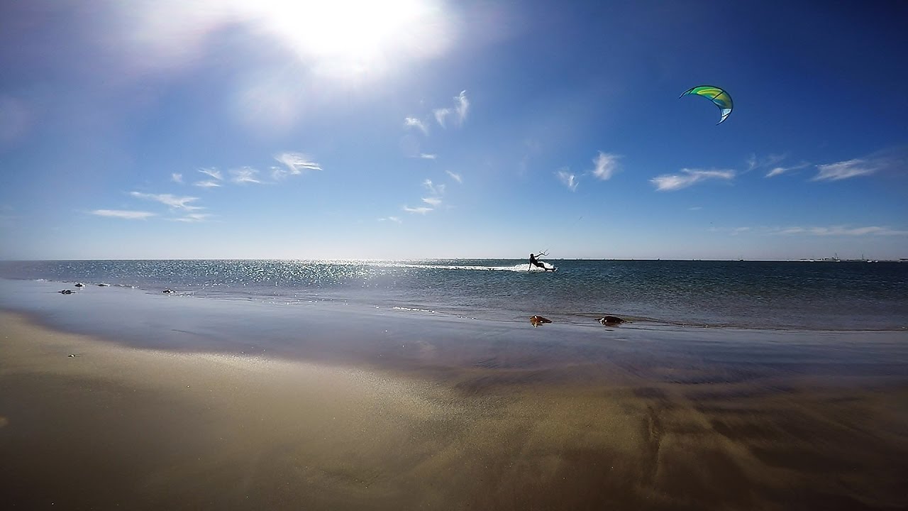 Kitesurf Namibia - YouTube