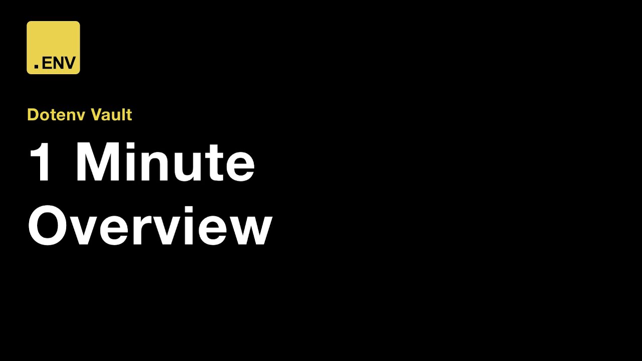 1 Minute Overview YouTube 1-minute-overview-youtube