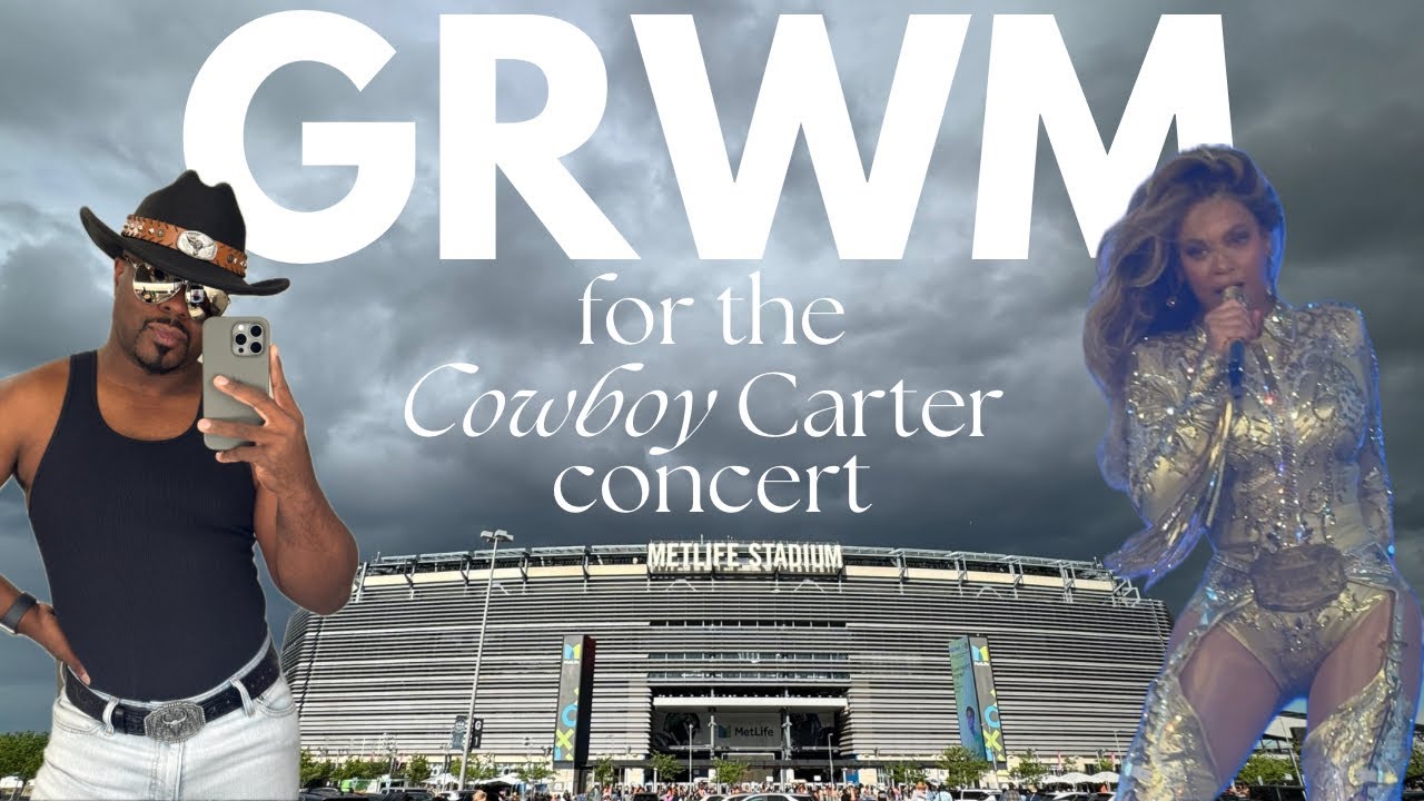 GRWM for Cowboy Carter at Metlife Stadium Night 2 | Wil Mikahson - YouTube