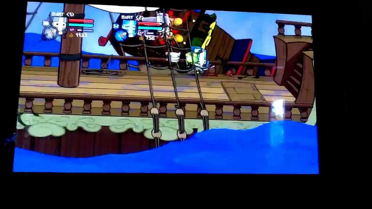 Castle Crashers pirate ship in 1:30 - YouTube