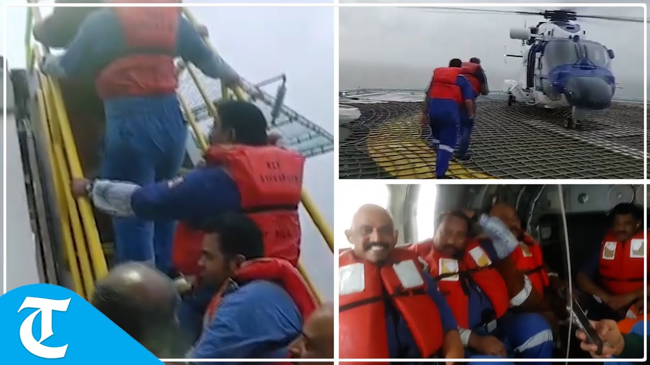 Cyclone Biparjoy: Indian Coast Guard carries out rescue operation off ...