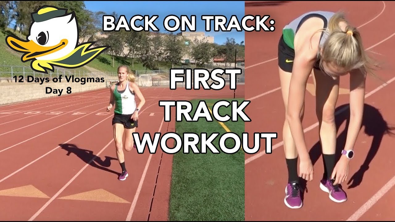 First Track Workout 12 Days Of Vlogmas Day 8 Youtube