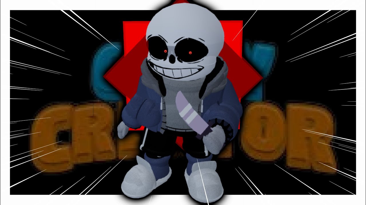 Making WEAK dust sans in obby creator! - YouTube