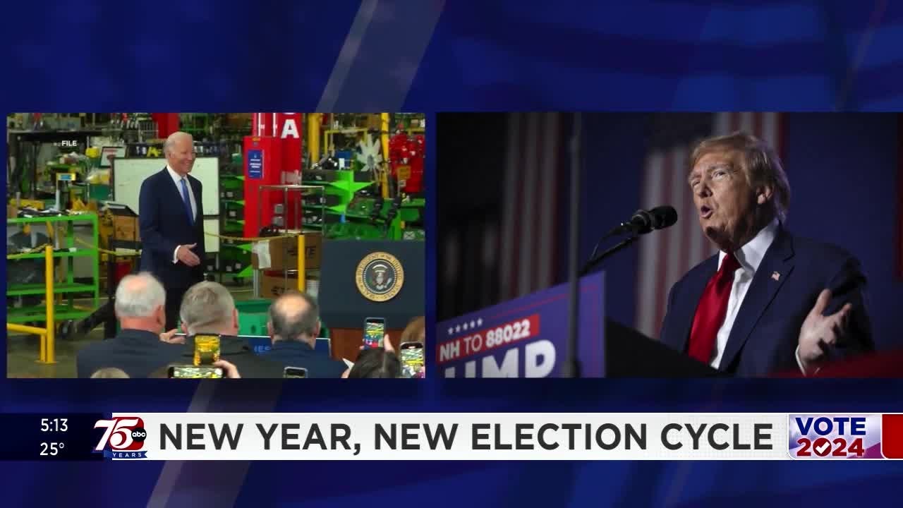 Unpredictable election year now underway - YouTube