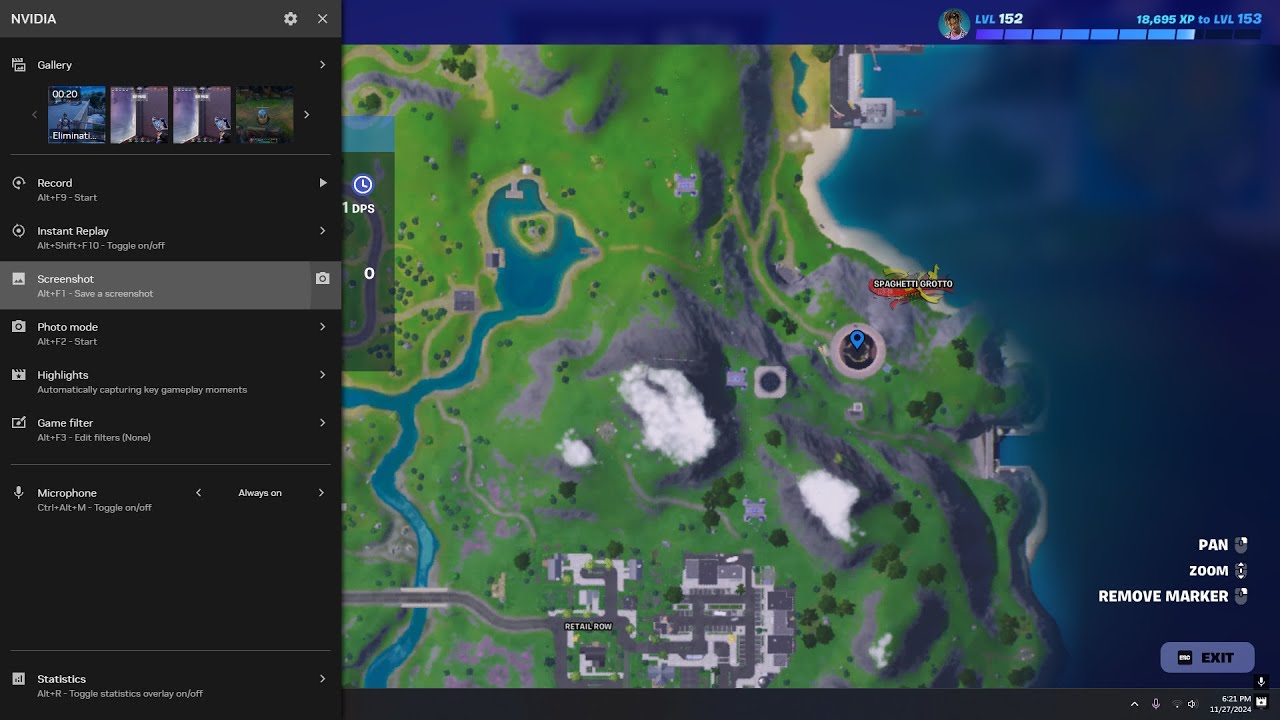 Win in Fortnite by only Landing at spaghetti grotto again part 2 - YouTube