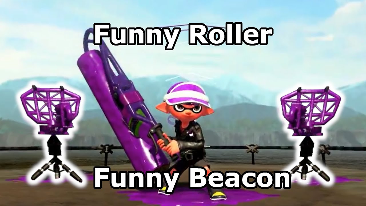 The Funny Roller - ft. Funny Beacon | Splatoon 2 Montage - YouTube